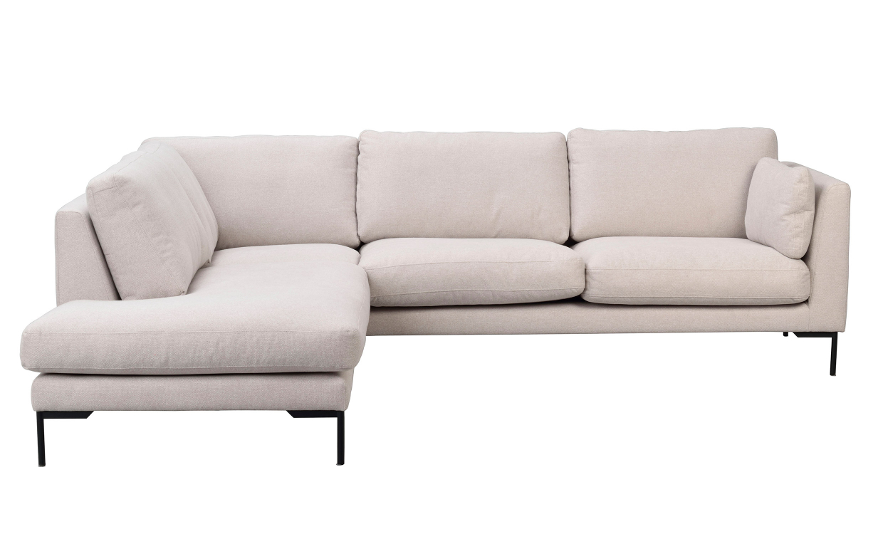 CORWIN Hjørnesofa Lys beige - Handle på Sofas & more
